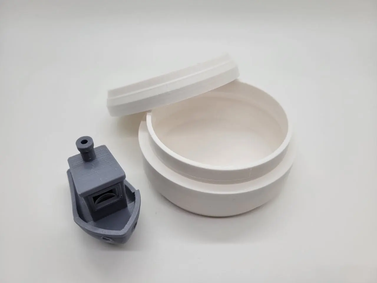 Slip-On Cylinder Storage Container | 3D Printed Storage