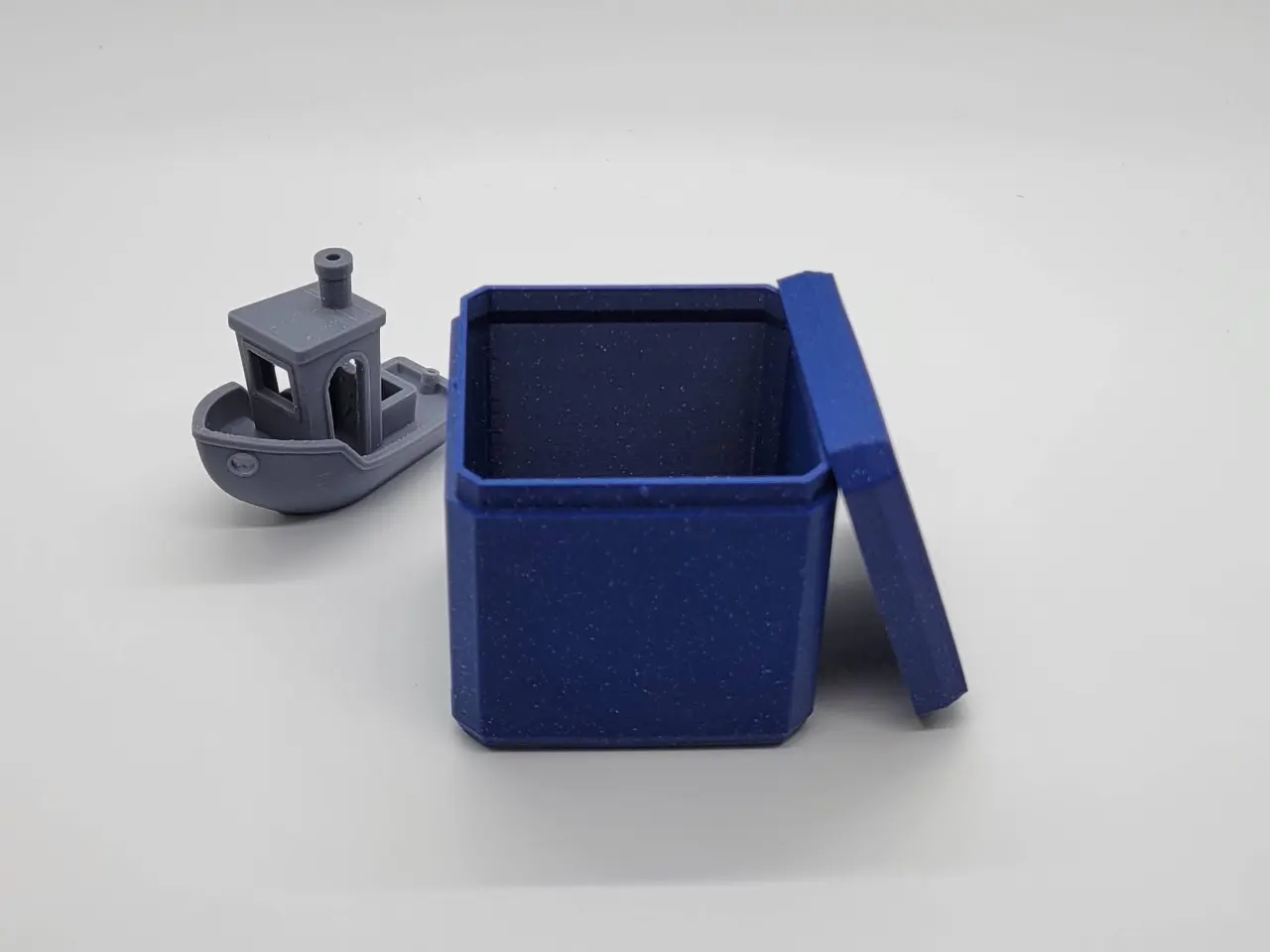 Snap-Fit Rectangular Storage Container | 3D Printed Storage