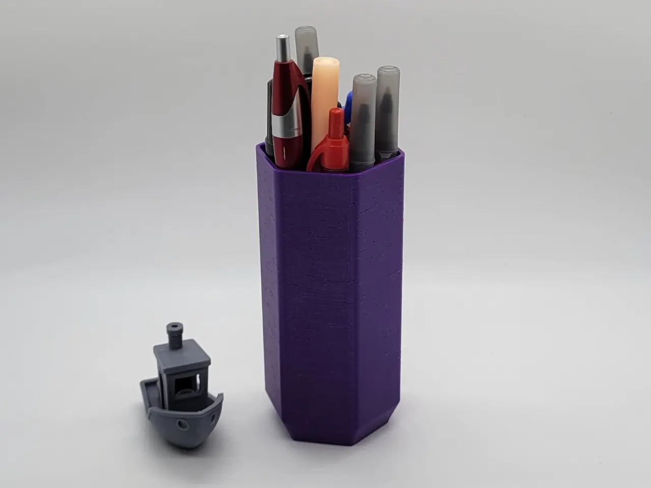 Customizable Hex Pen Holder | 3D Printed Storage