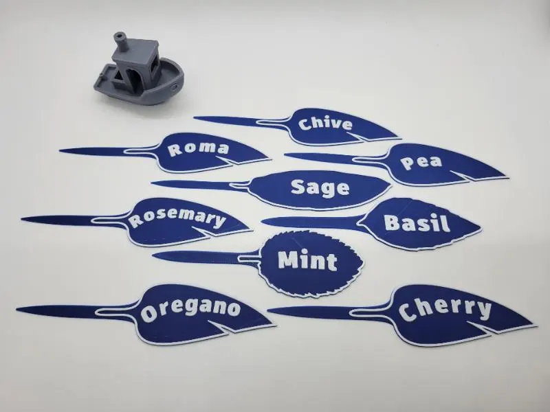 Plant Signs | 3D Printed Home Goods